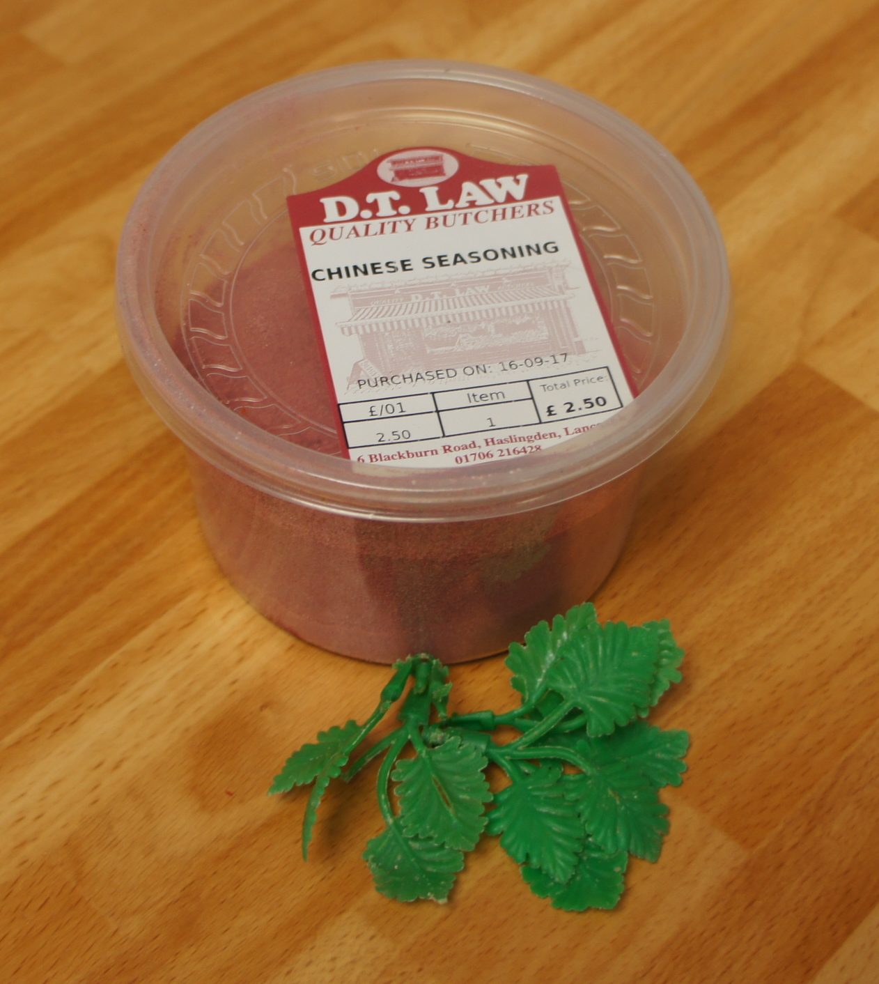 Chinese Style Seasoning each - D.T.Law Butchers - Butchers in Lancashire